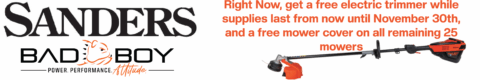 Sanders Bad Boy East | Your Home For Bad Boy Mowers